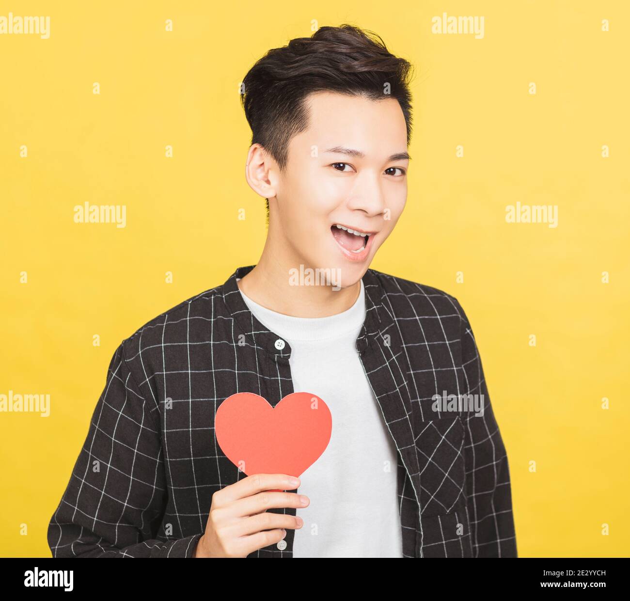 Man giving heart hi-res stock photography and images - Alamy