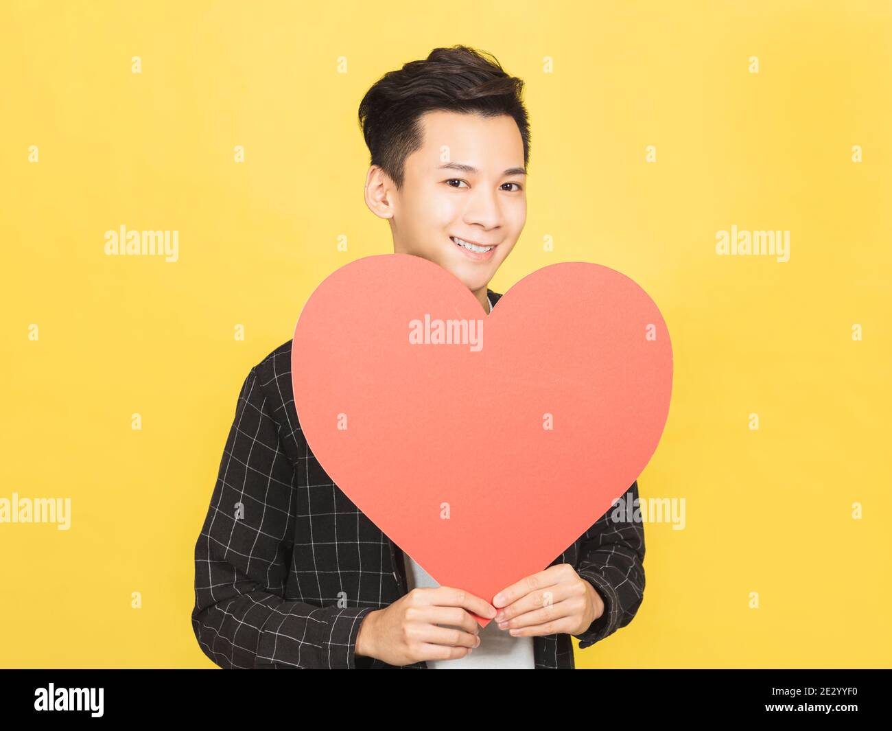 Man giving heart hi-res stock photography and images - Alamy