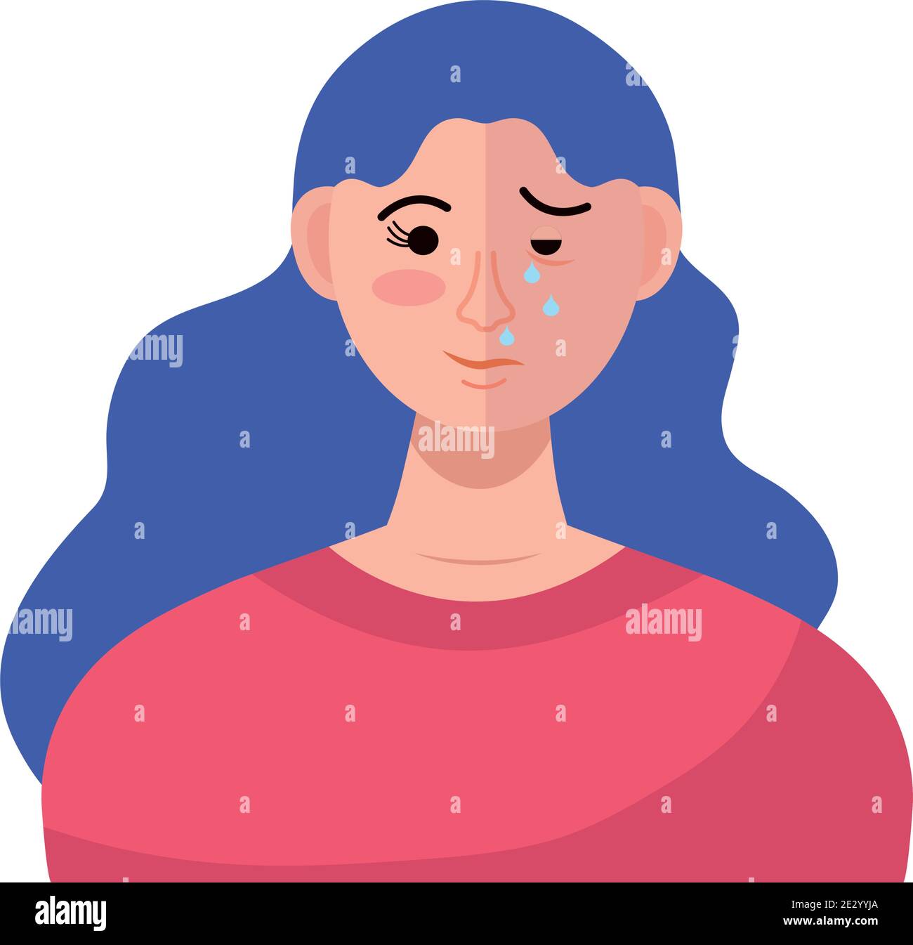 Woman only and mental Stock Vector Images - Alamy