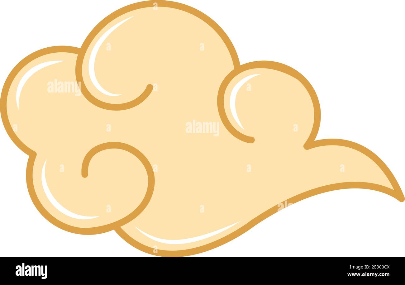 chinese cloud form floating isolated icon Stock Vector Image & Art - Alamy