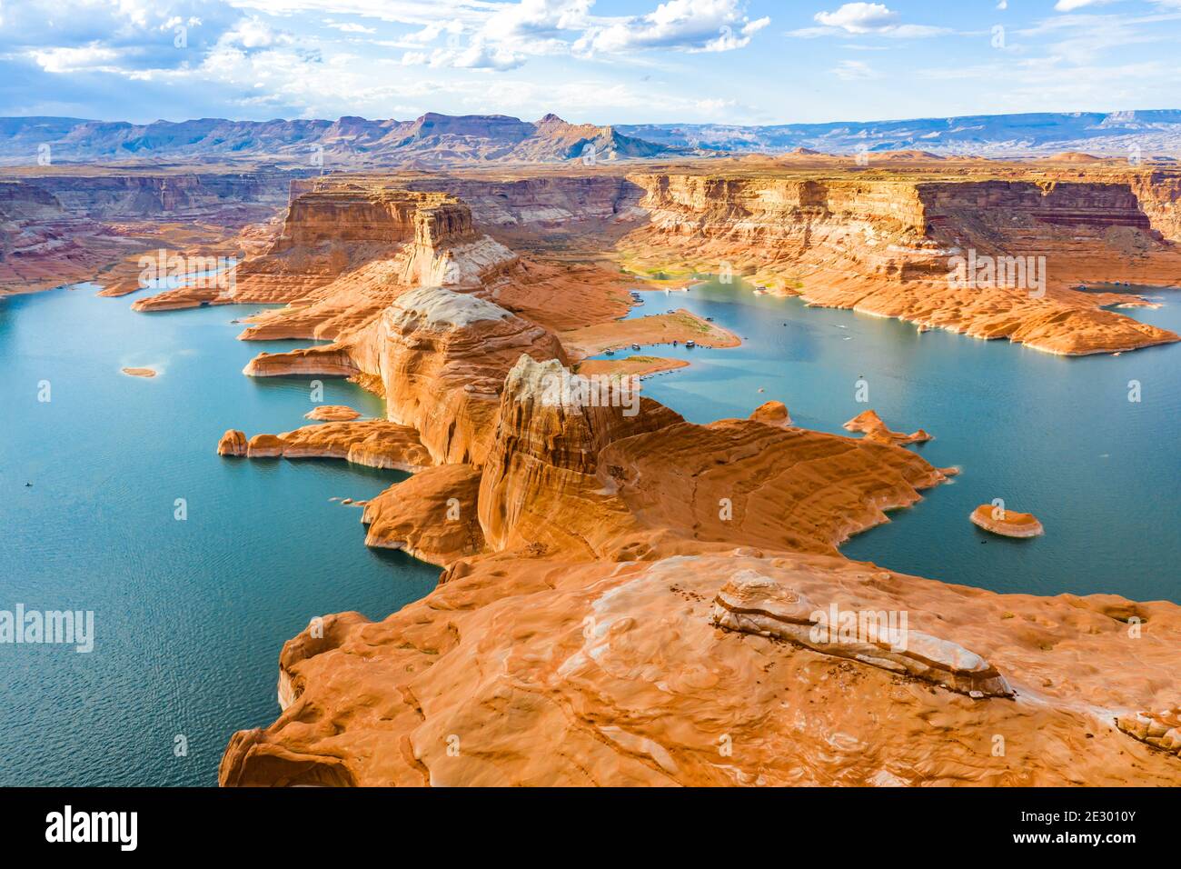 Lake Powell Aerial Landscape Stock Photo - Alamy