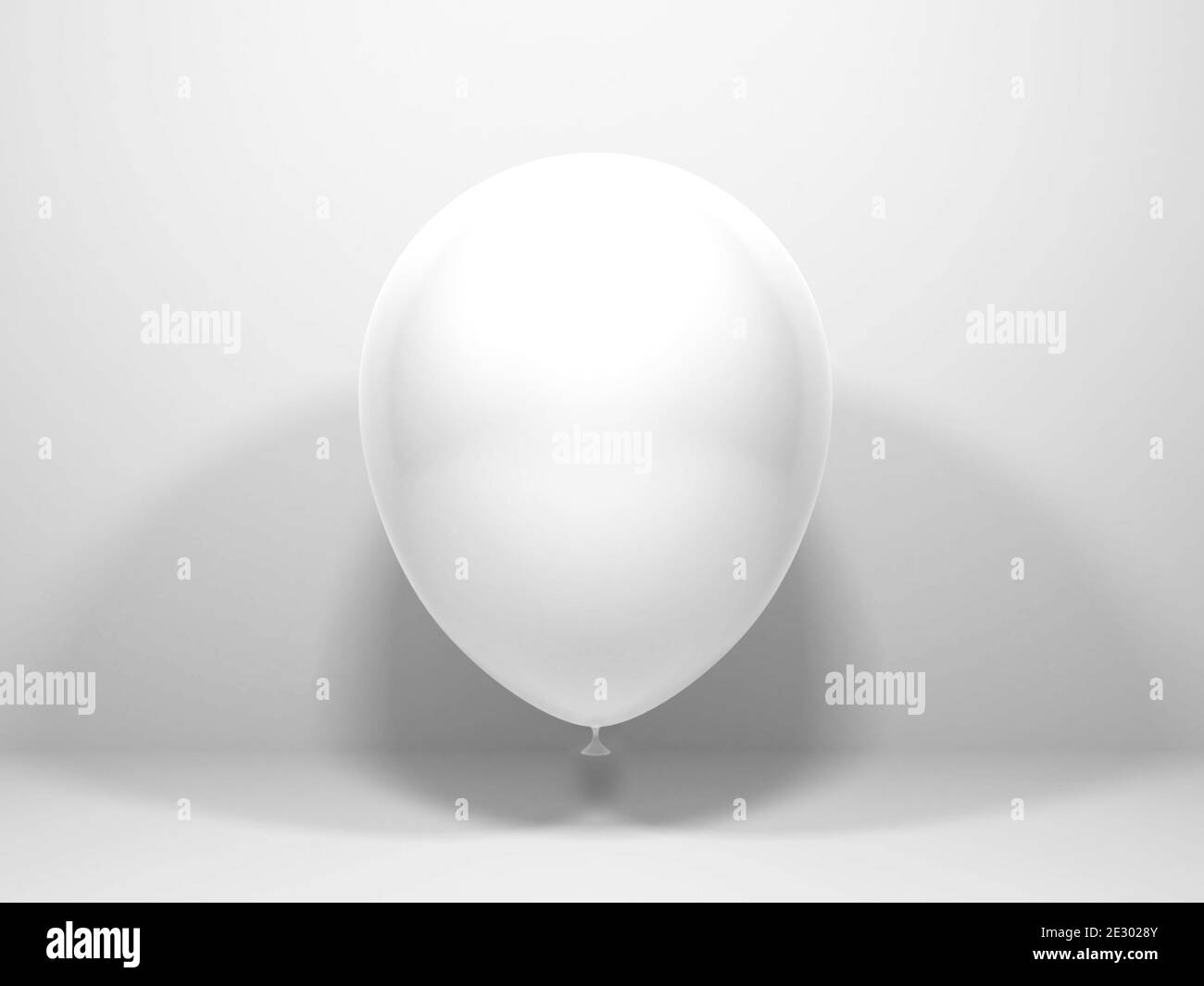 Realistic Balloon Mockup Template Stock Photo - Alamy