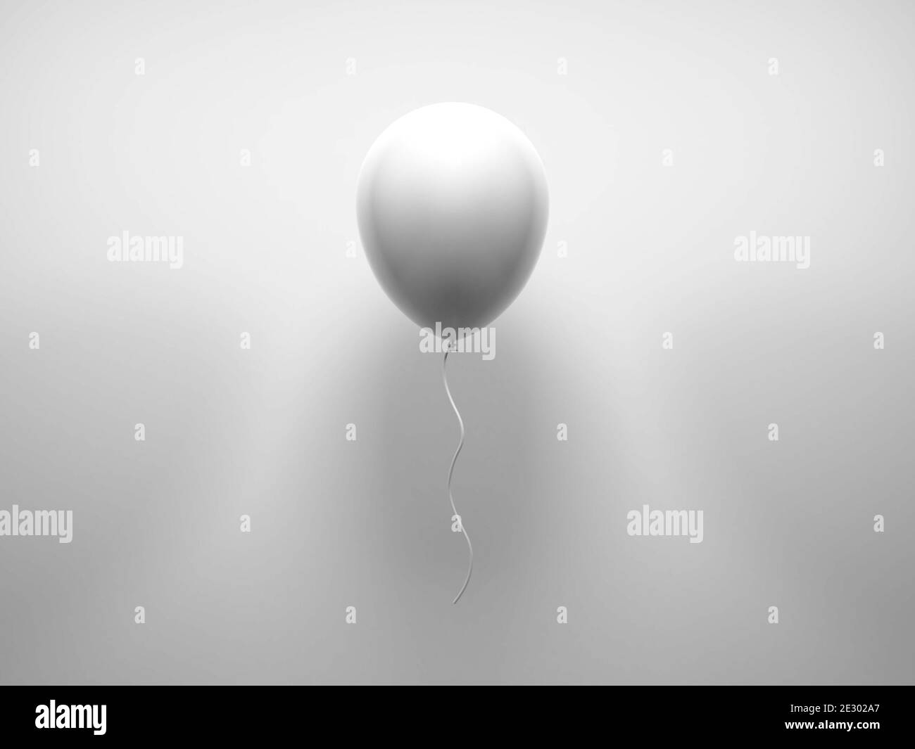 Realistic Balloon Mockup Template Stock Photo - Alamy