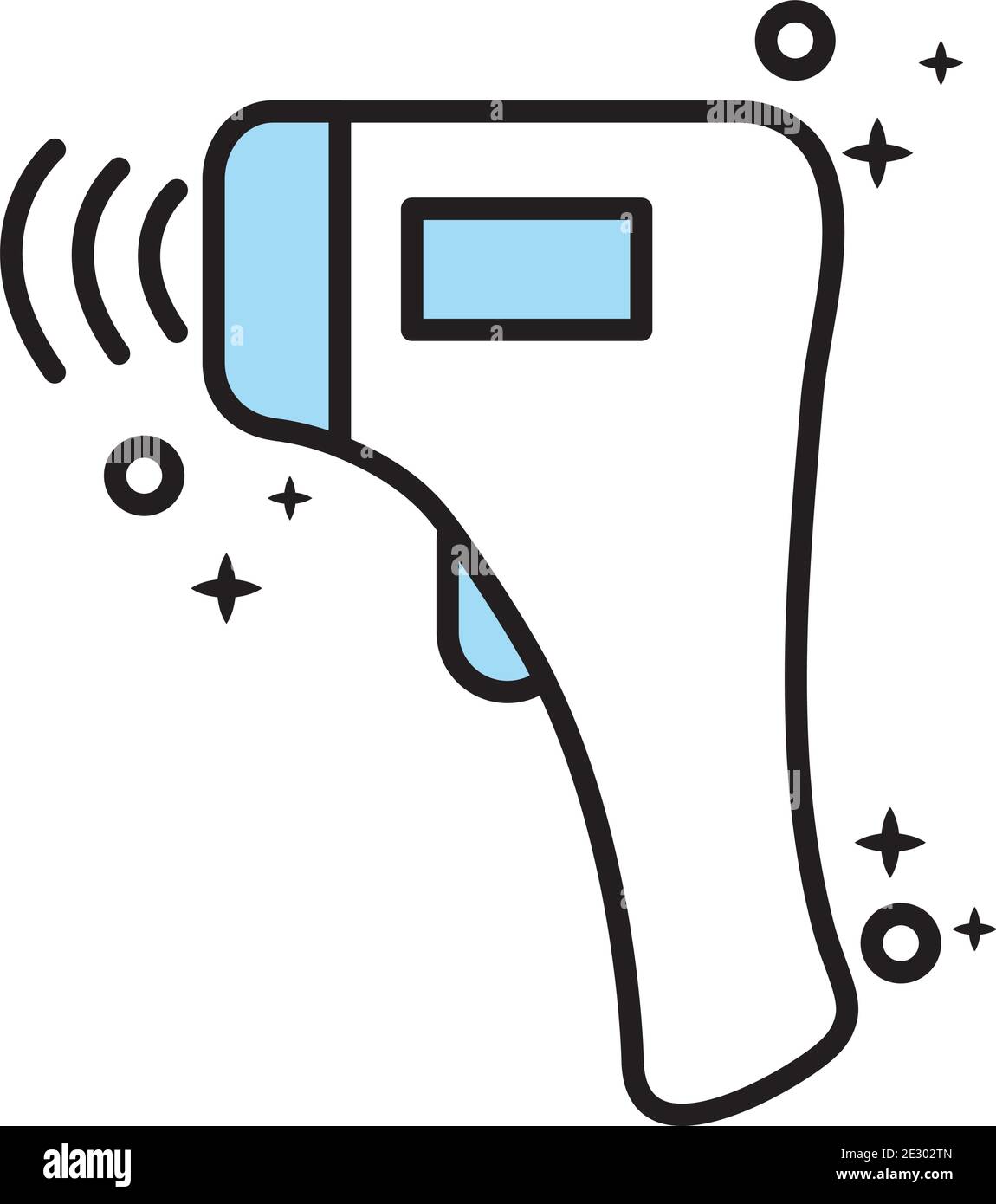 Laser line detector Stock Vector Images - Alamy