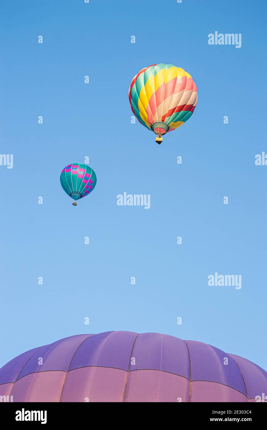 balloons in flight Stock Photo - Alamy