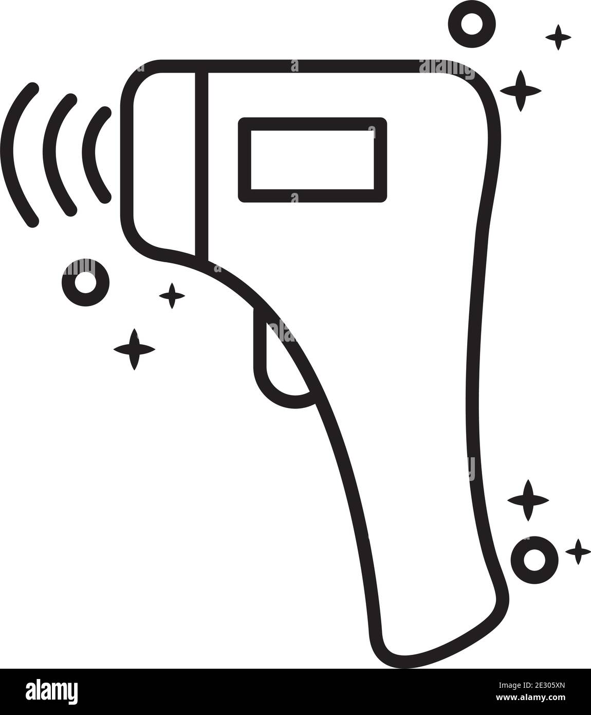 Laser line detector Stock Vector Images - Alamy