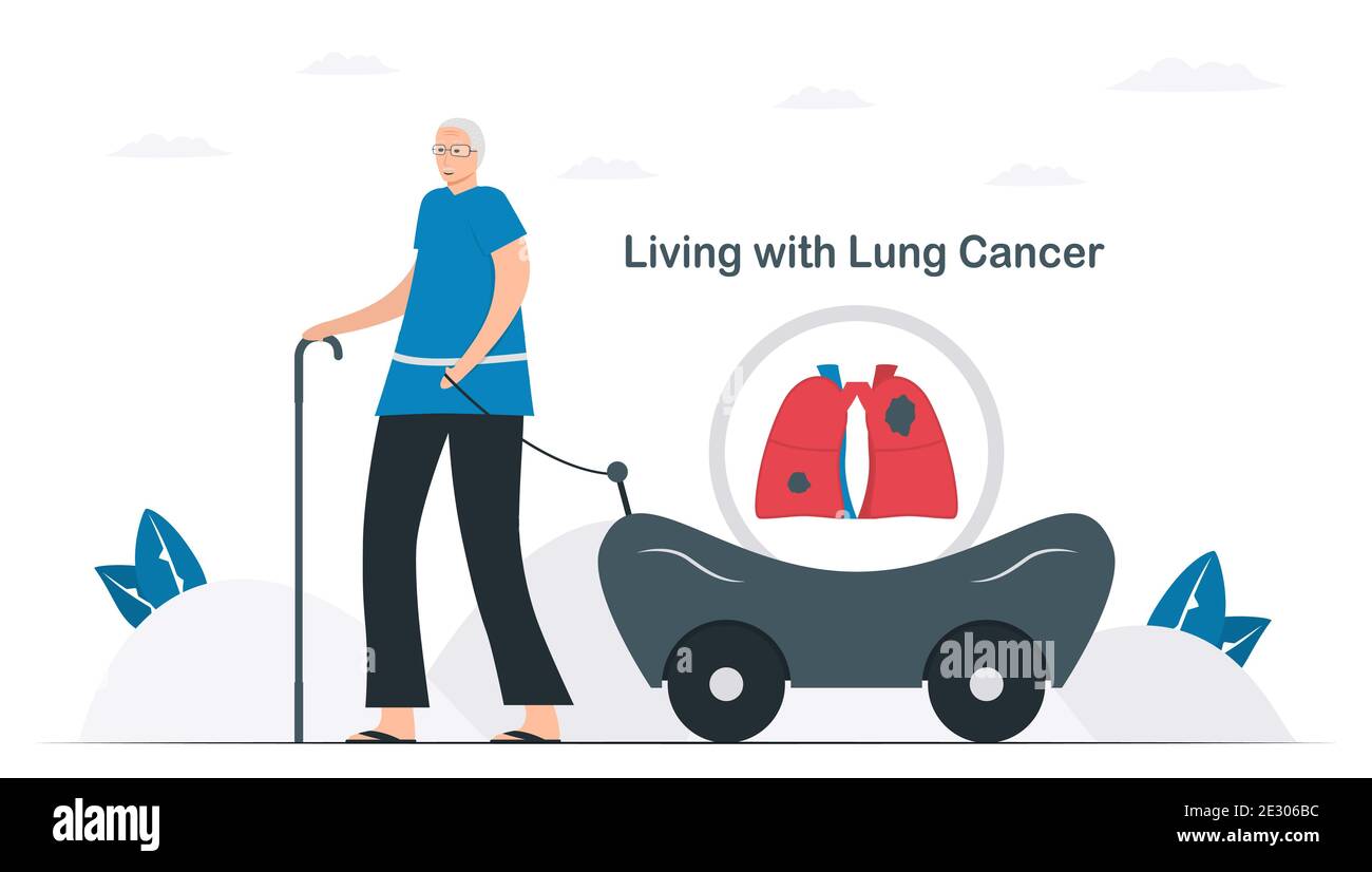 Lung cancer awareness month, November. People lives with lung cancer ...
