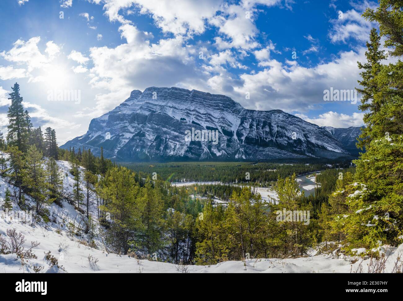 Panorama view of green river overlook hi-res stock photography and ...