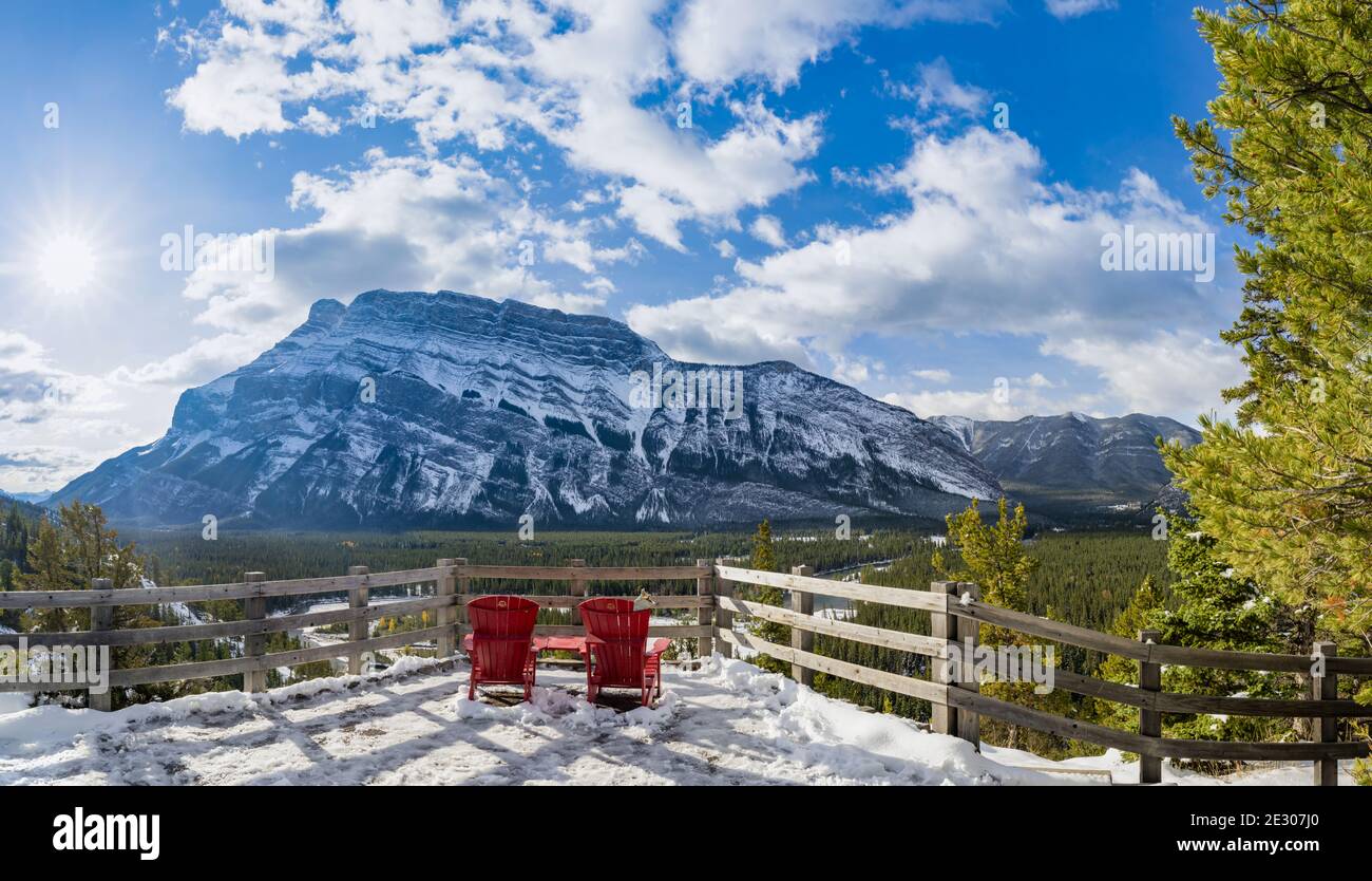 Red chair forest hi-res stock photography and images - Alamy