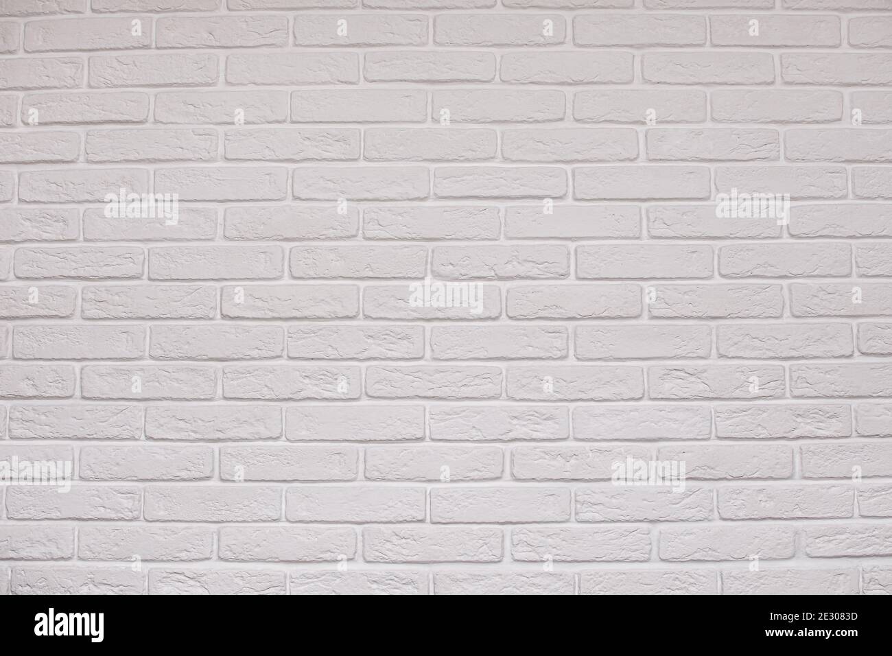 White Brick Pattern Background