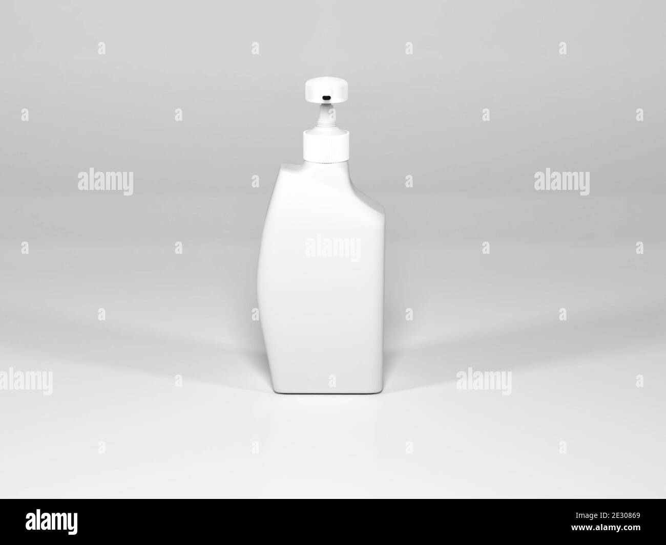 Realistic Liquid Soap Bottle Packaging Mockup Stock Photo - Alamy