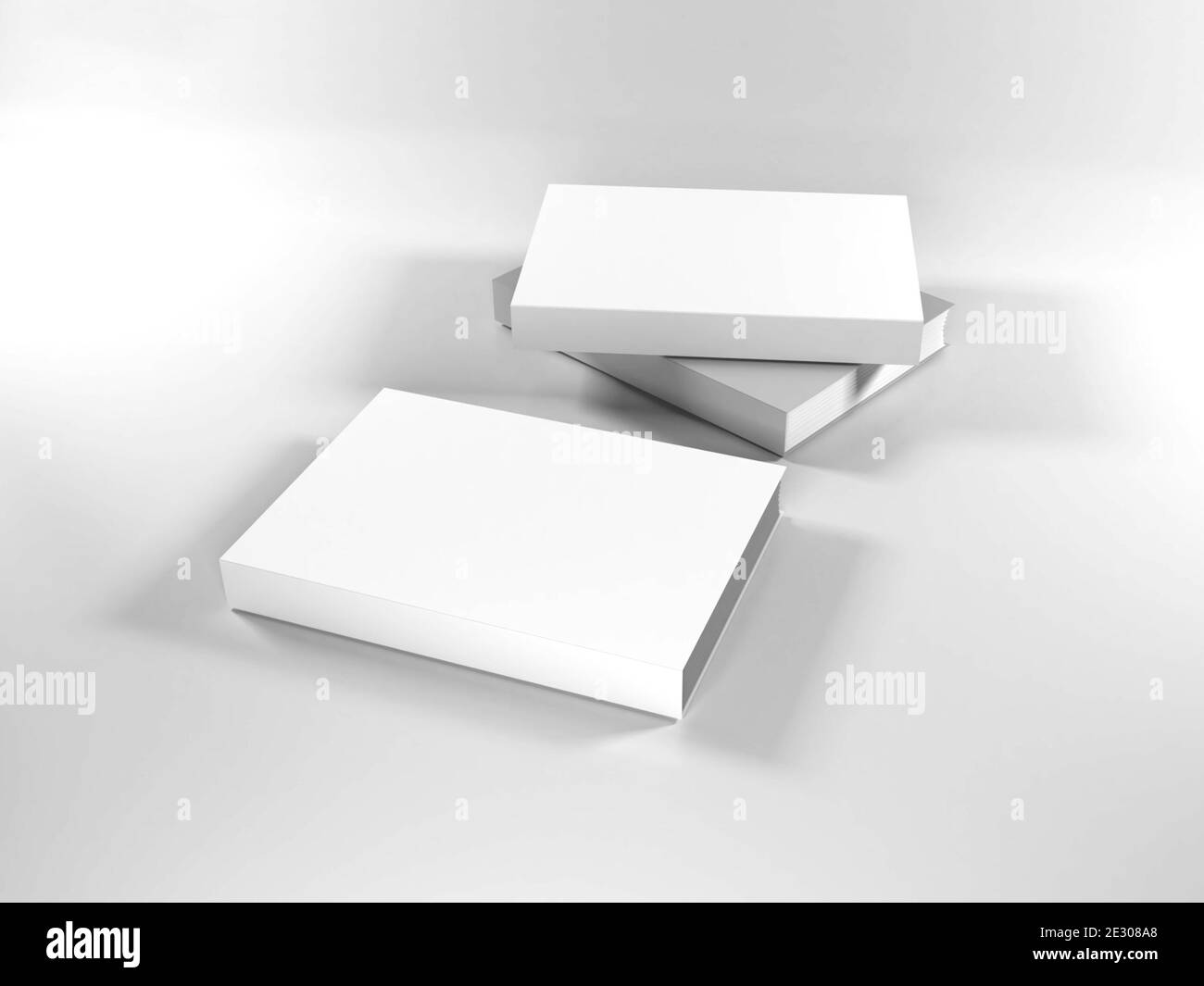 Blank realistic book cover Black and White Stock Photos & Images - Alamy