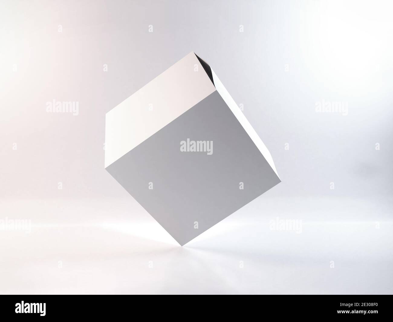 Realistic Box Packaging Mockup Template Stock Photo - Alamy