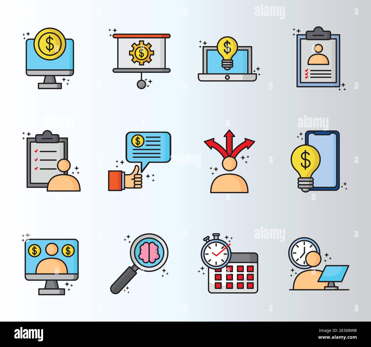 12 parts Stock Vector Images - Alamy