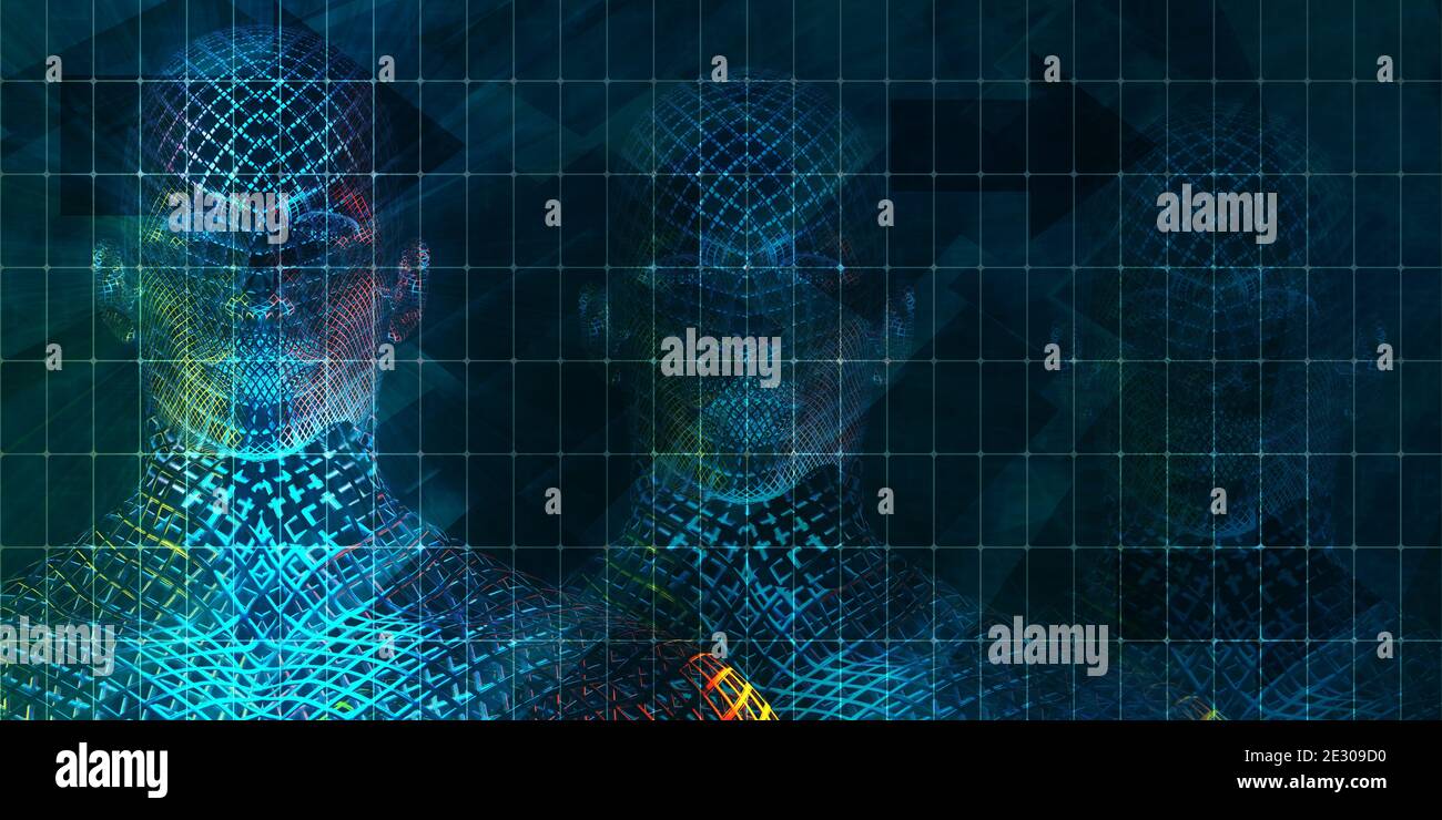 Medical Science Futuristic Technology As A Art Stock Photo - Alamy