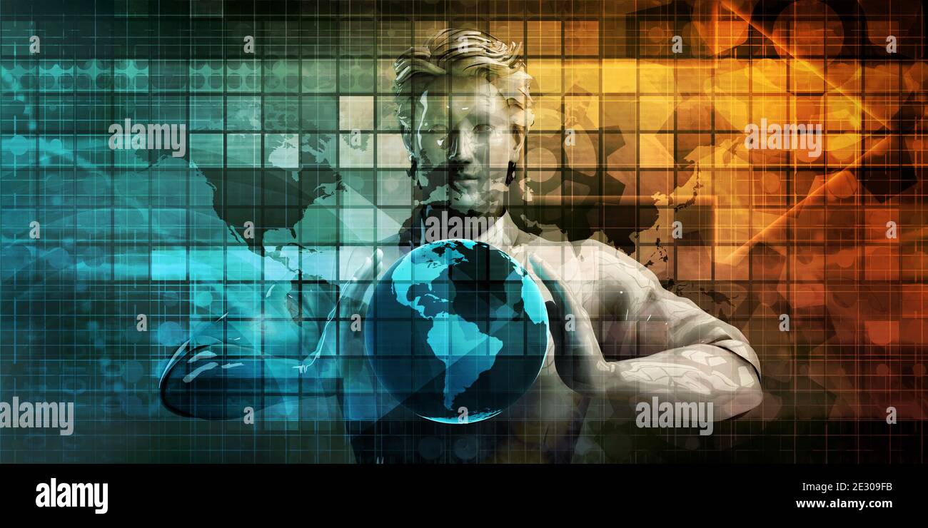Global Business and Market Leader Company as Concept Stock Photo - Alamy