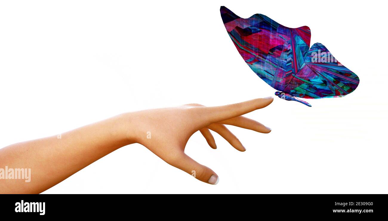 Mixed Reality Merging Real and Virtual Worlds Together Stock Photo - Alamy