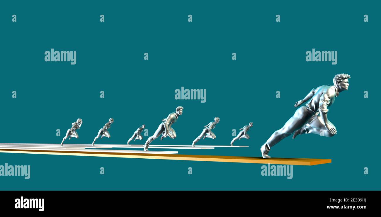 Business Solution and Leadership as a Concept Abstract Stock Photo - Alamy