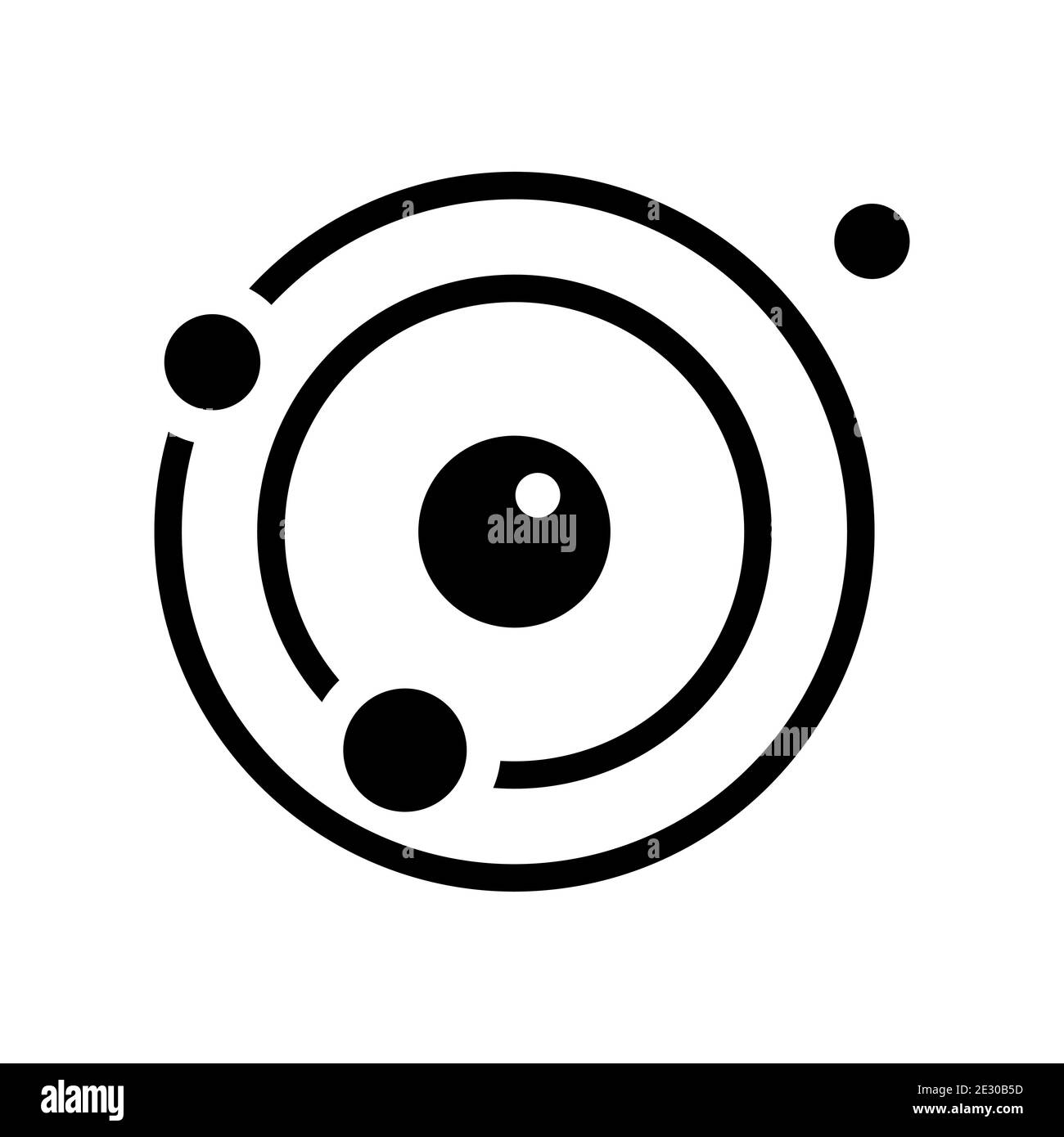 Orbit Icon High Resolution Stock Photography and Images - Alamy