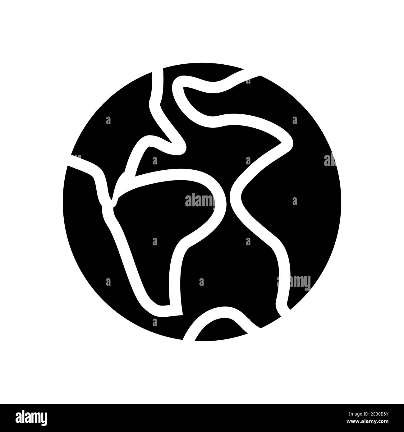 Planet icon hi-res stock photography and images - Alamy