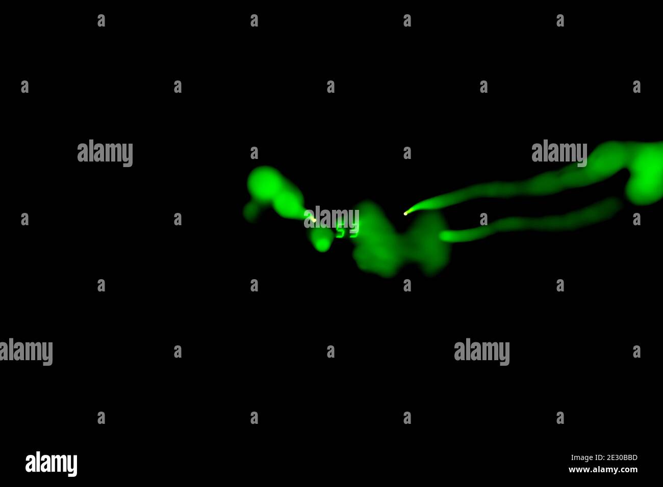 abstract green number motion blur Stock Photo - Alamy