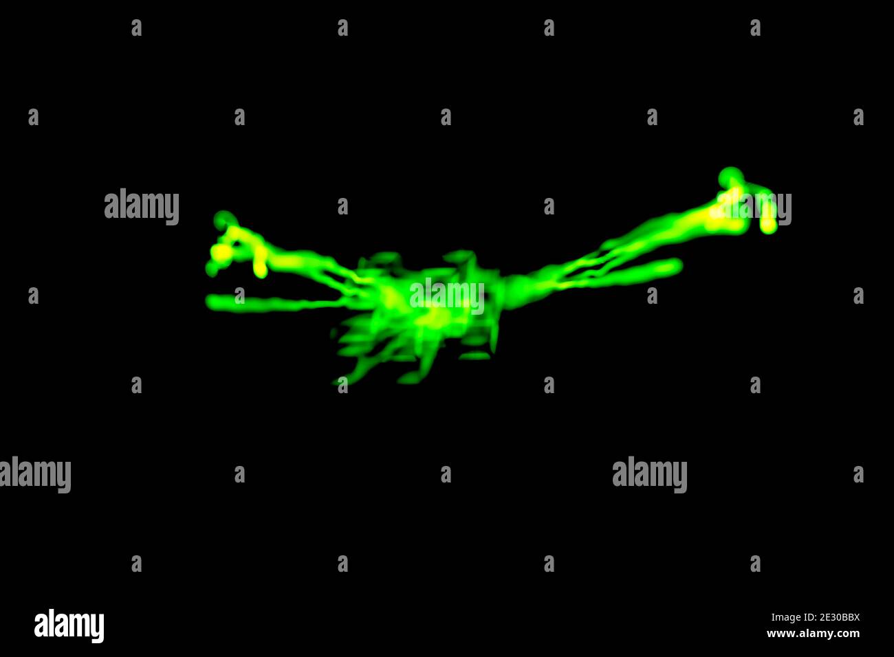abstract green number motion blur Stock Photo - Alamy