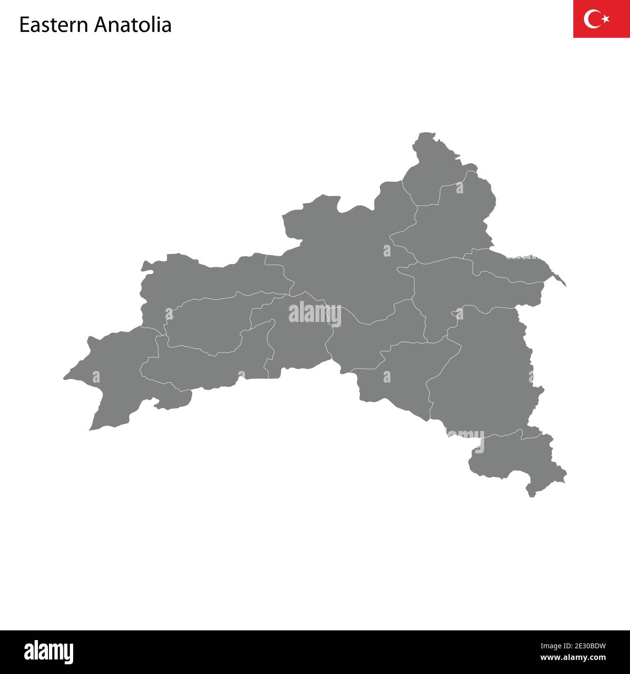 Anatolia on turkey map