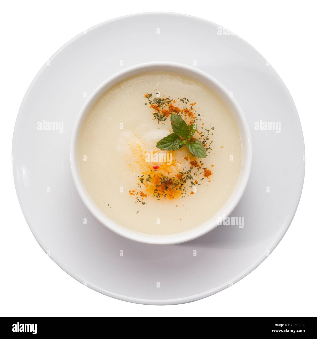 Traditional Turkish tripe soup (Turkish; Iskembe Soup), the concept of ...