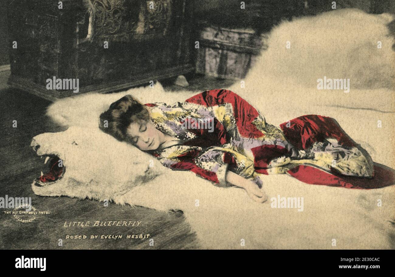 Evelyn Nesbit by Rudolph Eickemeyer - titled 'The Little Butterfly ...