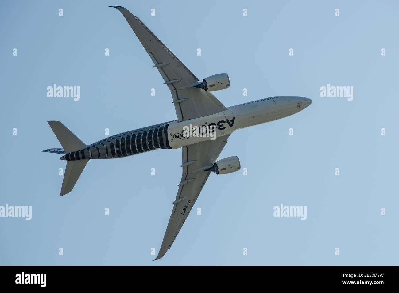 August 30, 2019. Zhukovsky, Russia. long-range wide-body twin-engine ...