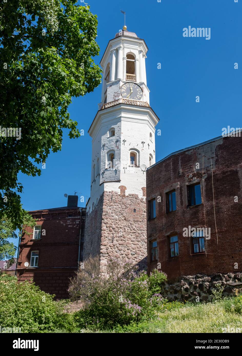 The Clock Tower is the former bell tower of the destroyed Old Cathedral ...