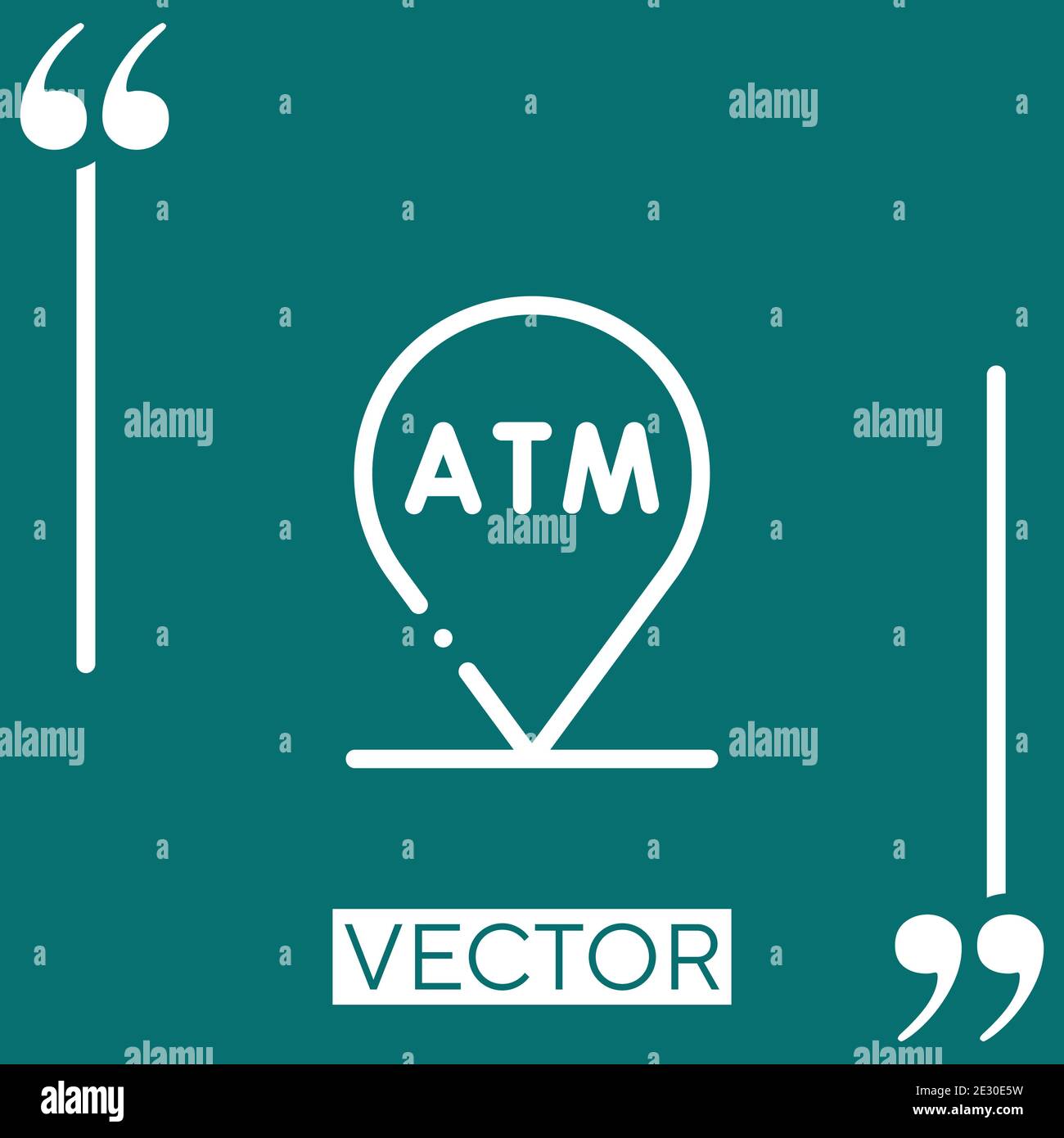 Man using atm machine Stock Vector Images - Alamy