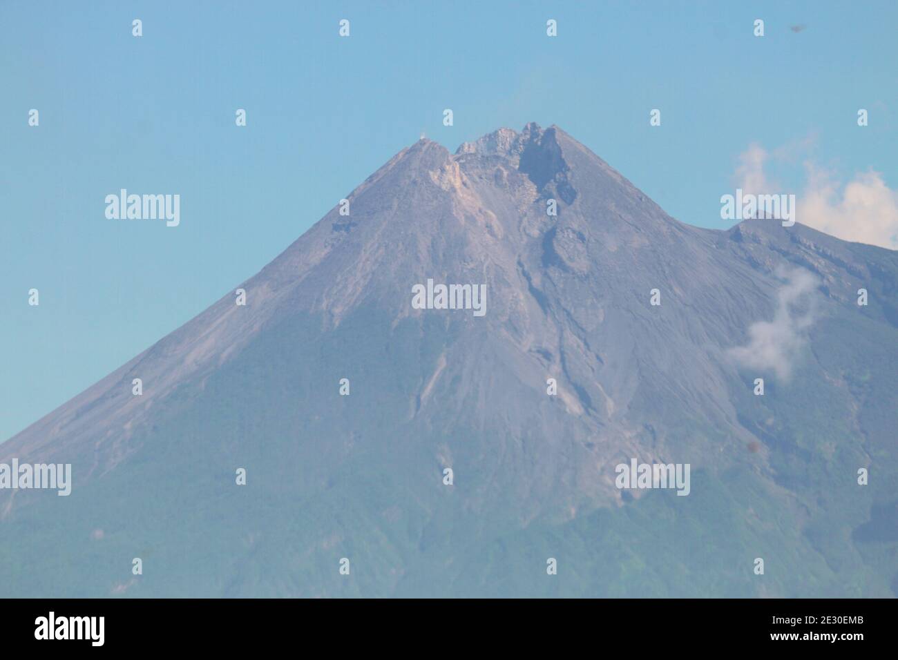 Crater of mount merapi hi-res stock photography and images - Alamy