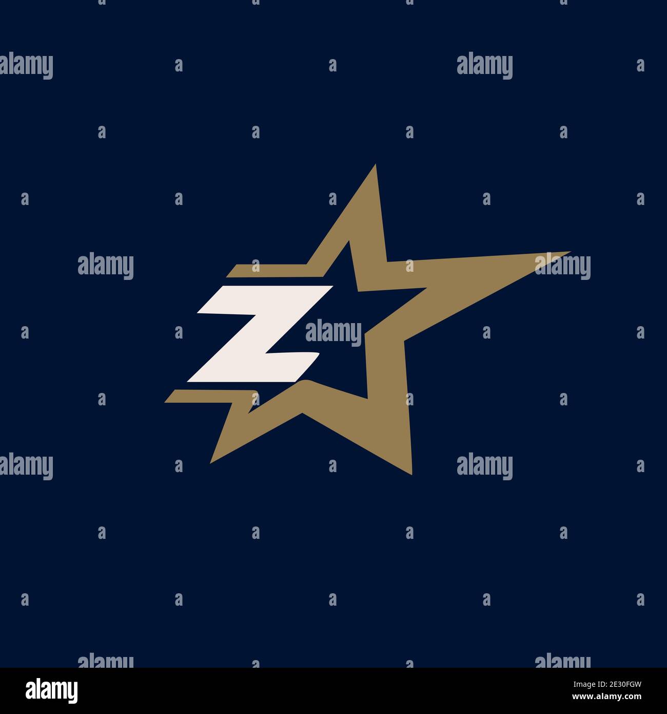 Initial letter Z logo vectoir Stock Vector Image & Art - Alamy