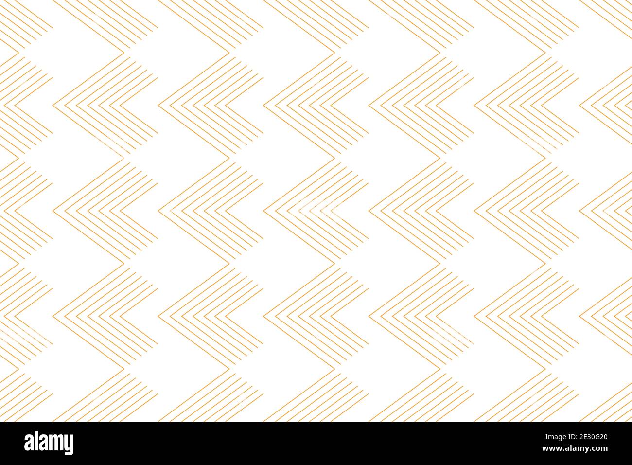 Repeating pattern of yellow shapes Cut Out Stock Images & Pictures - Alamy