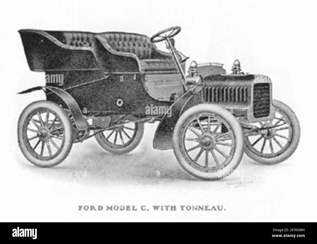 1905 Ford Model C Tonneau Stock Photo - Alamy