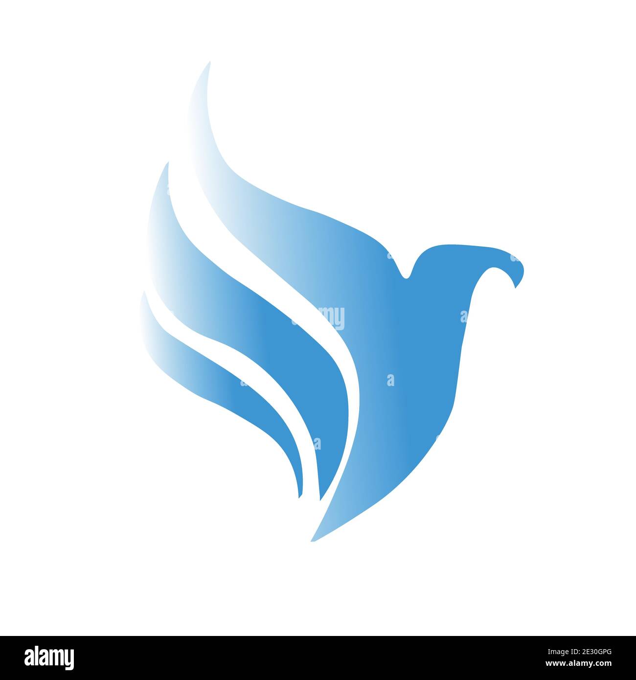 Wing logotype vector vectors Cut Out Stock Images & Pictures - Alamy