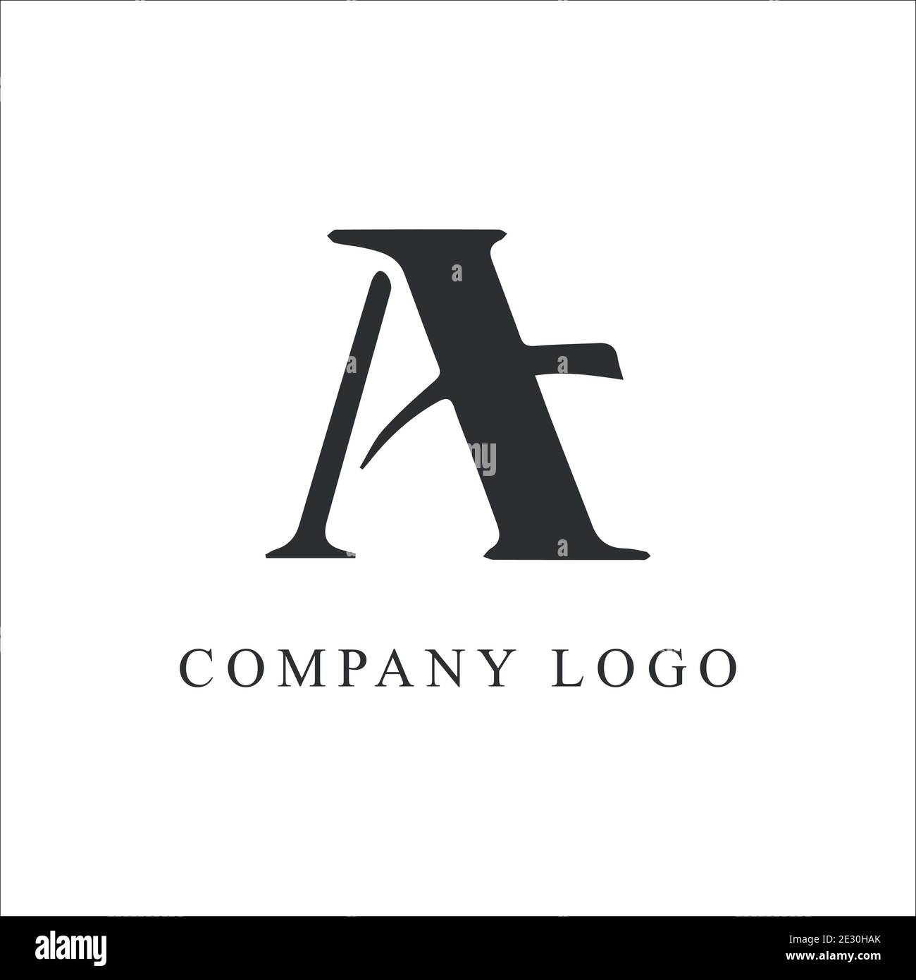 initial letter A logo vector design Stock Vector Image & Art - Alamy