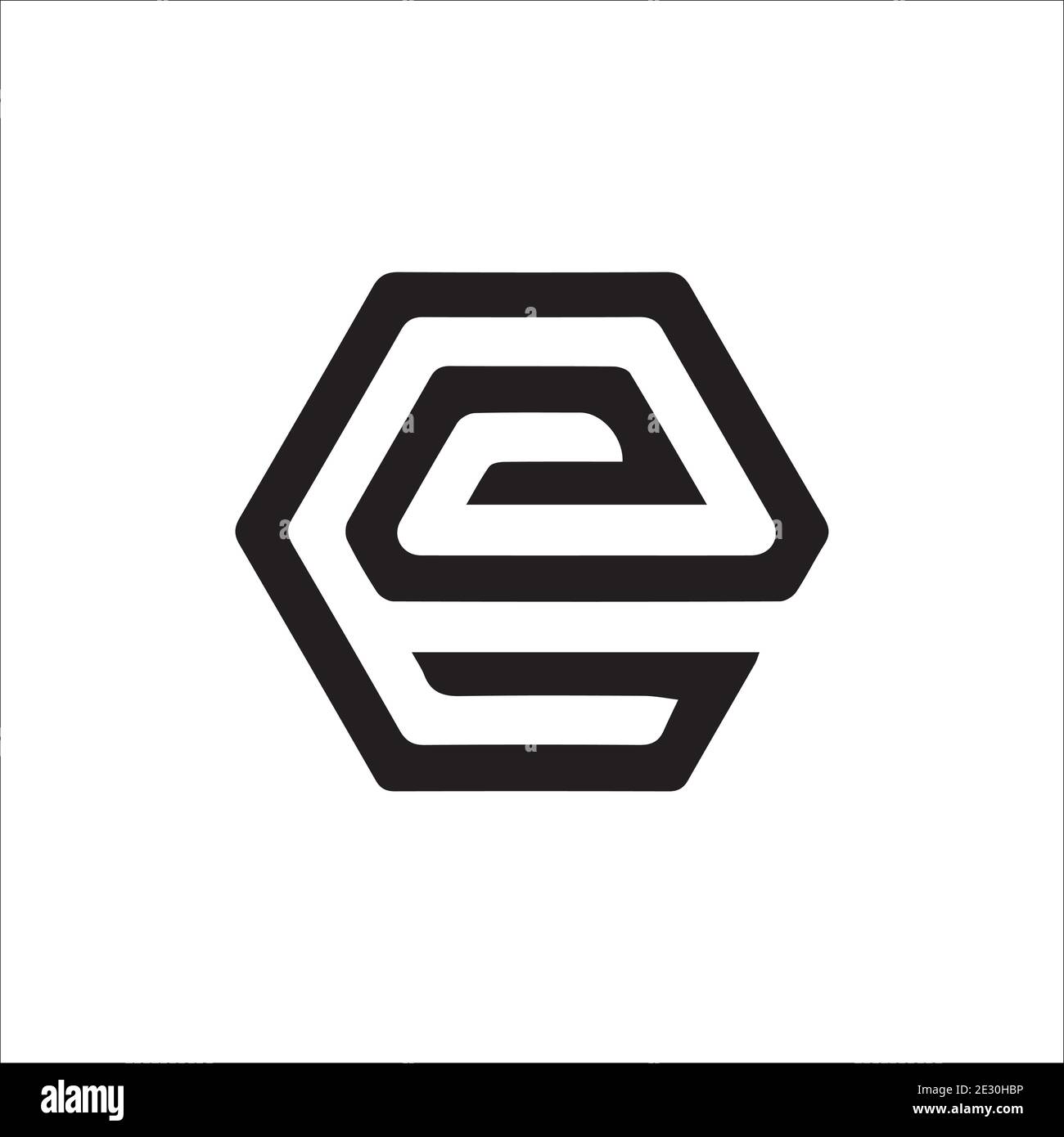 Initial letter e logo vector Stock Vector Image & Art - Alamy