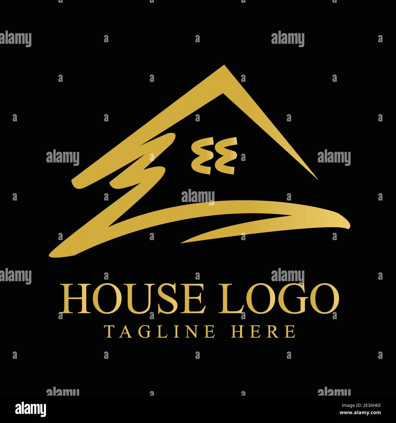 modern luxury real estate logo vector Stock Vector Image & Art - Alamy