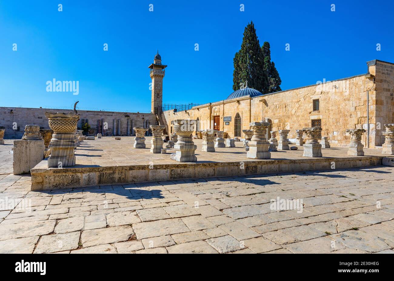 View al aqsa mosque temple mount hi-res stock photography and images ...