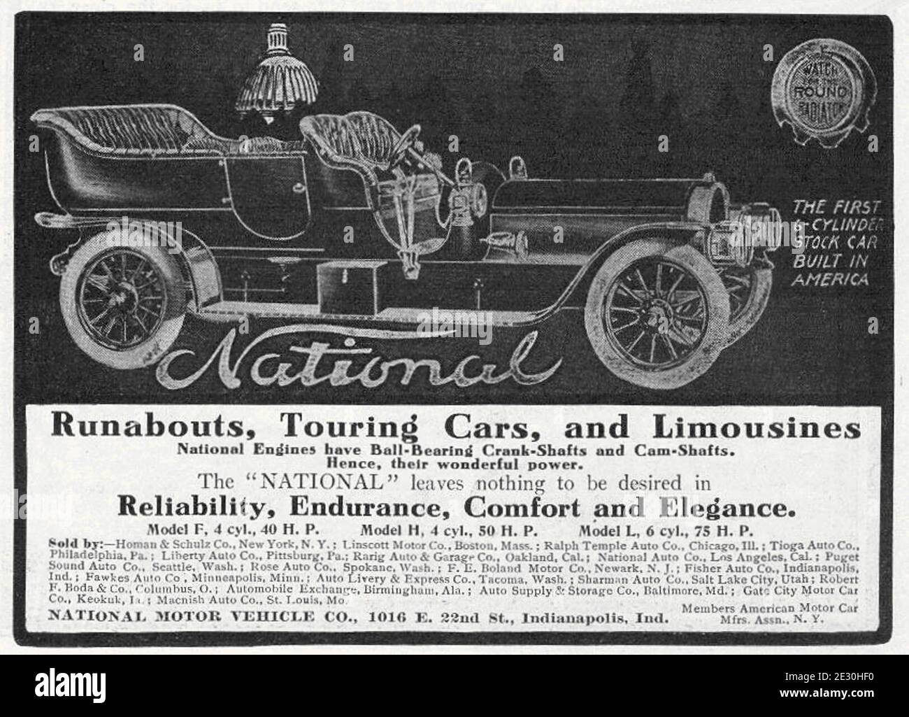 1907 advertisement hi-res stock photography and images - Alamy