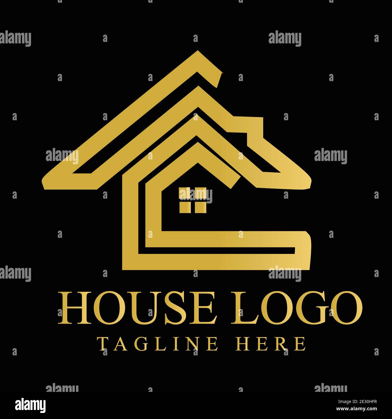 modern luxury real estate logo vector Stock Vector Image & Art - Alamy