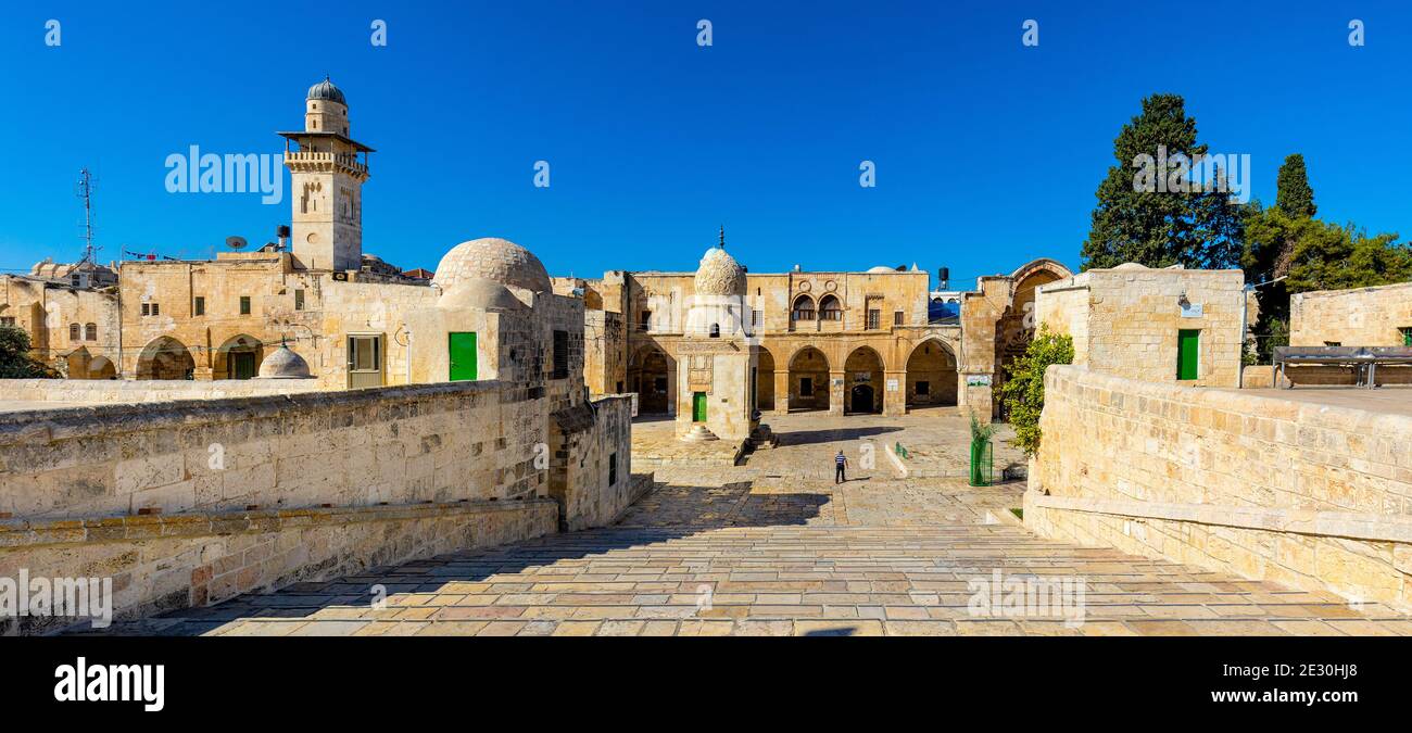 View al aqsa mosque temple mount hi-res stock photography and images ...