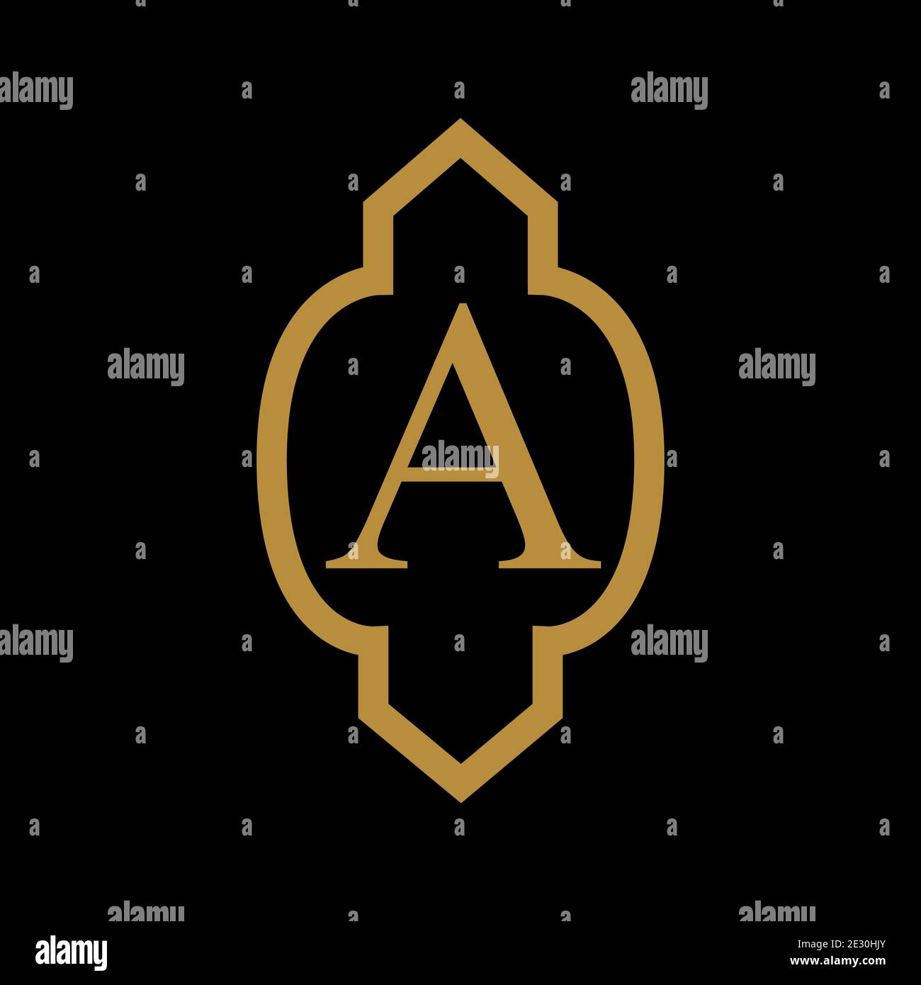 creative luxury hotel logo vector Stock Vector Image & Art - Alamy