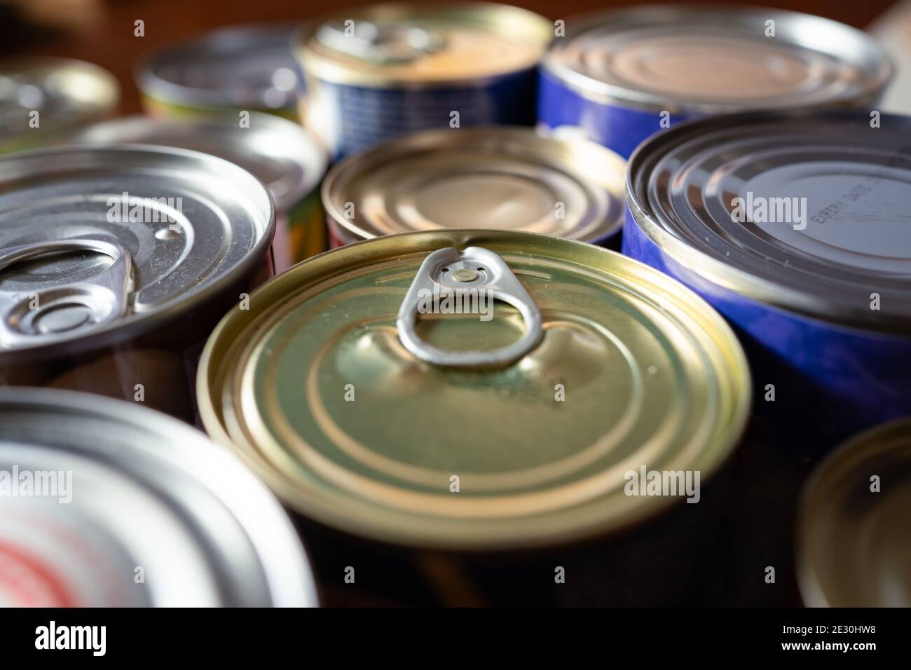 Canned foods hi-res stock photography and images - Alamy