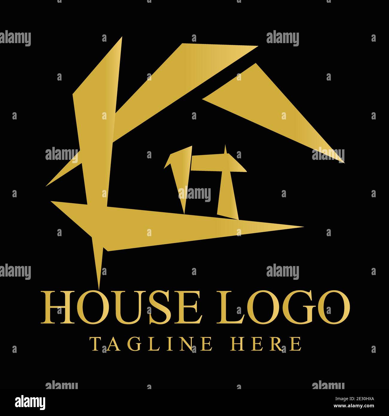 modern luxury real estate logo vector Stock Vector Image & Art - Alamy