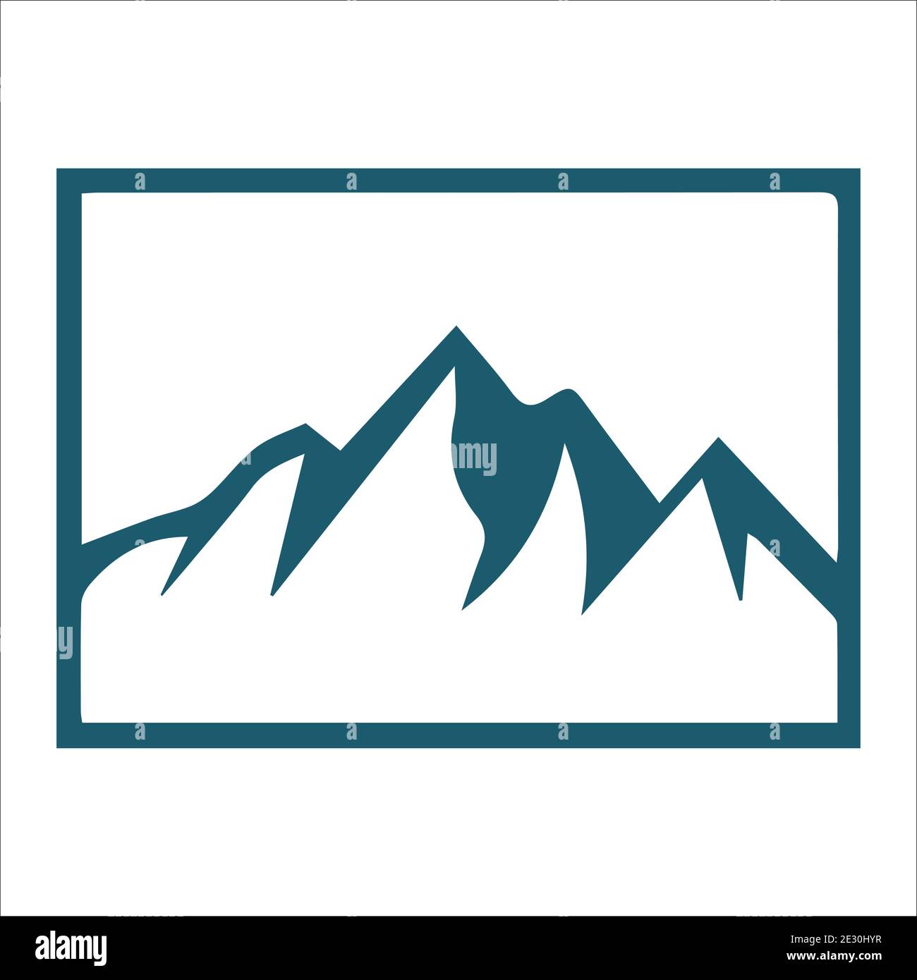 creative mountain everest logo design vector Stock Vector Image & Art ...