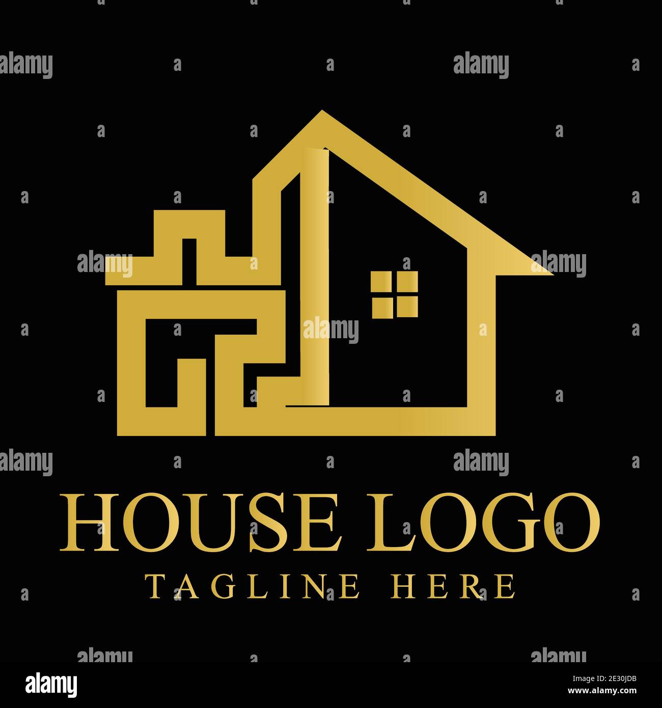 modern luxury real estate logo vector Stock Vector Image & Art - Alamy