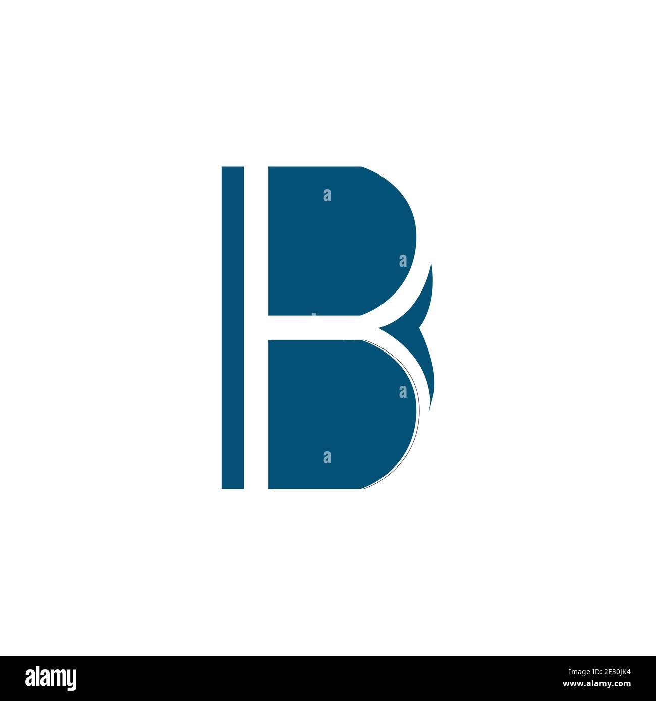 Initial letter B logo vector Stock Vector Image & Art - Alamy
